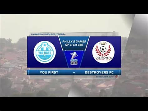 You First V Destroyers Qf2 1st Leg Match Highlights Phillys