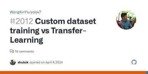 Custom Dataset Training Vs Transfer Learning Issue 2012 WongKinYiu