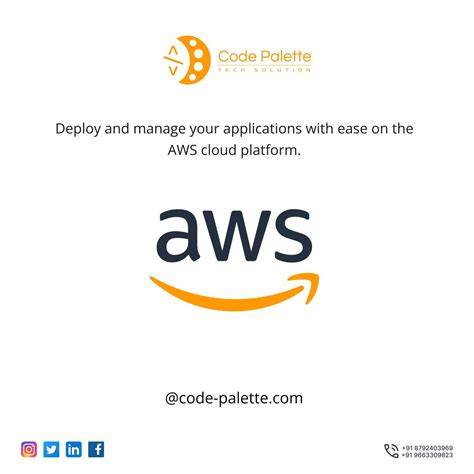 code palette on linkedin awsservices aws cloud codepalette itservices mobileappdevelopment…