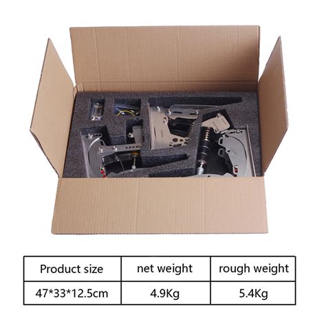 Simjack Pro Pedals Sim Racing Pedals Pc Racing Simulator Pressure Sensor Load Cell He Hydraulic