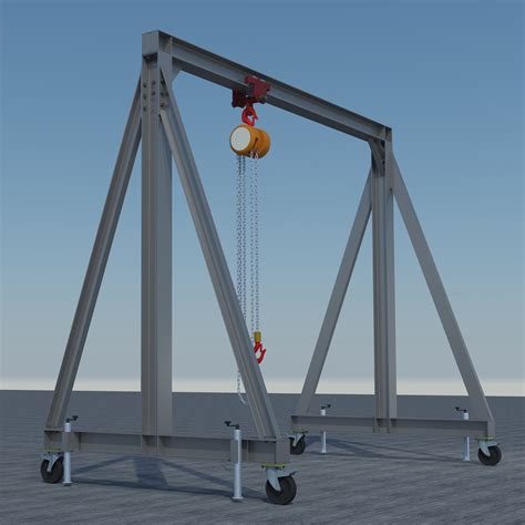 Mobile Gantry A Frame 3 Ton Diy Etsy