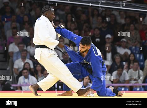 Paris France Rd Aug Joan Benjamin Gaba Fra Vs Tohar Butbul