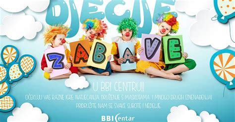 Dječije Zabave U Bbi Centru Ariamall Ba