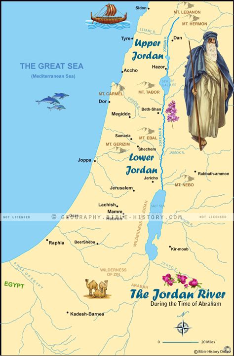 Jordan River World Map