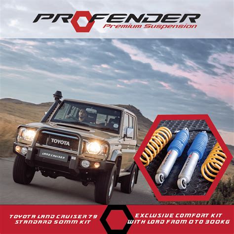 Profender Suspension Kit Toyota Land Cruiser 79 Opposite Lock