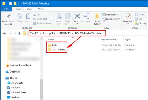 Copying Folder Structure To A Bim 360 Project Bim 360 Autodesk