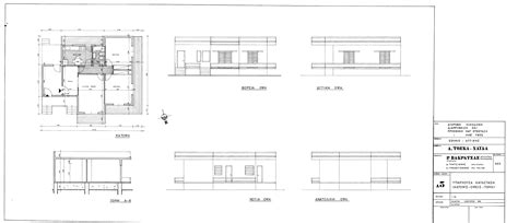 Two Storey Building Layout And Addition By Extension Sounio Renos Vakratsas