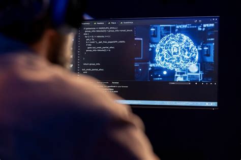 Premium Photo Freelancing It Professional Working With Ai Deep Neural Networks