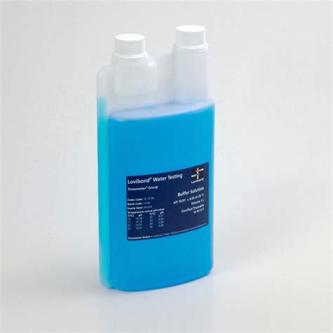 Ph Buffer Solution 1001 25 °c Blue 1 Ltr Traceable To Nist