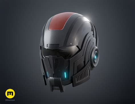 3d File N7 Helmet Mass Effect 🪖 ・template To Download And 3d Print・cults