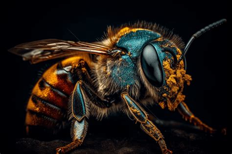 探索觅食的蜜蜂插画图片下载 正版图片600094759 摄图网