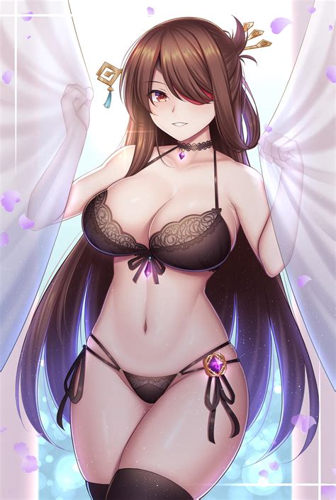 Beidou In Lingerie Genshin Impact R Animeeyepatches