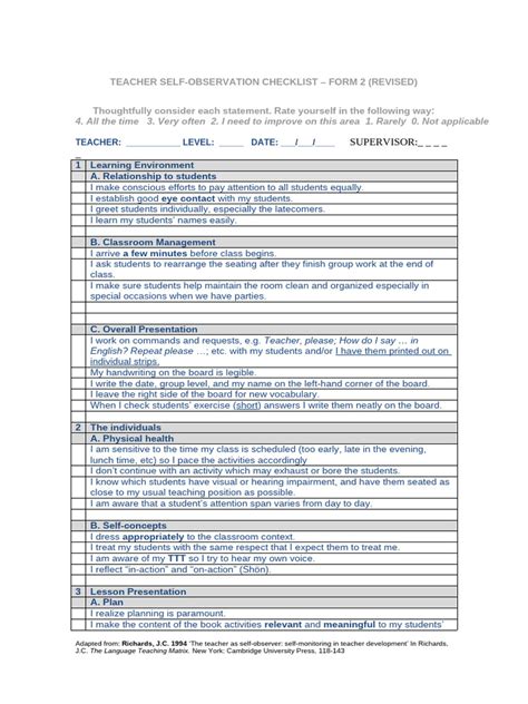 Form 2 Revised Pdf Teachers Language Education