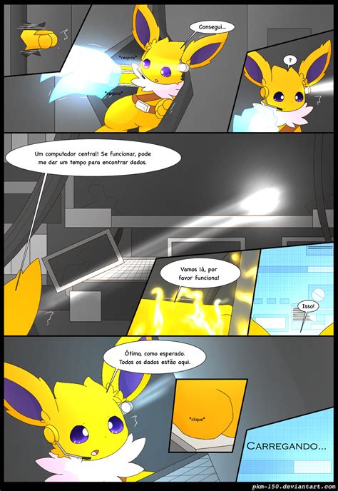 Esp Cap 1 10 Eeveelution Squad Pt Br Comic Fury Comic Fury Webcomic Hosting