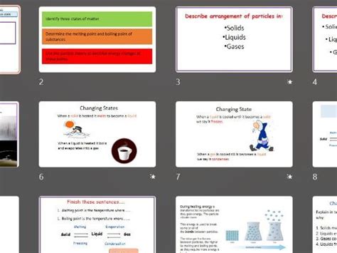 KS Changing States Of Matter Teaching Resources