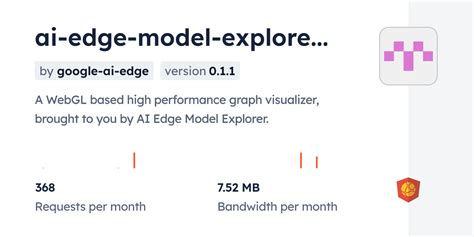 Ai Edge Model Explorer Visualizer Cdn By Jsdelivr A Cdn For Npm And Github