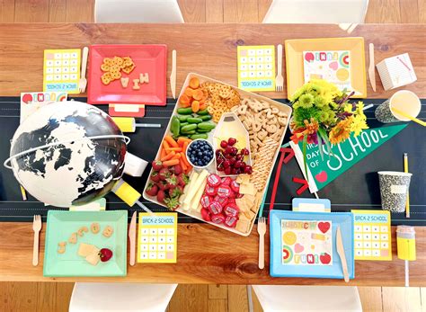 How To Decorate The Perfect Back To School Playdate Party