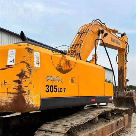 Used Original Hyundai 305lc 7 Excavator Sinousedmachinery Co Ltd