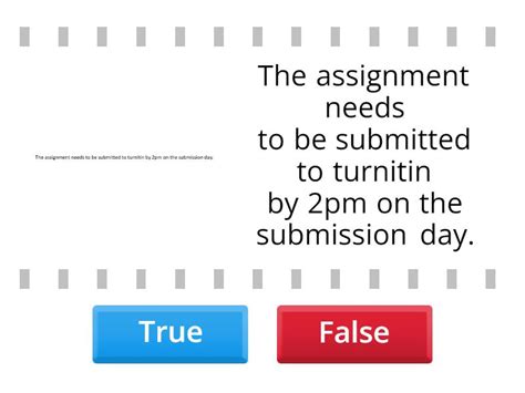 Assignment Module 1 Quiz True Or False