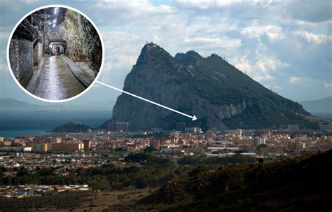 34 Miles Of Tunnels Were Dug By The British Military Beneath The Rock