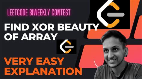 Find Xor Beauty Of Array Leetcode Leetcodesolution Leetcodequestions Xor Contest Gfg