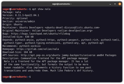 Search For Packages In Ubuntu Using The Apt Search