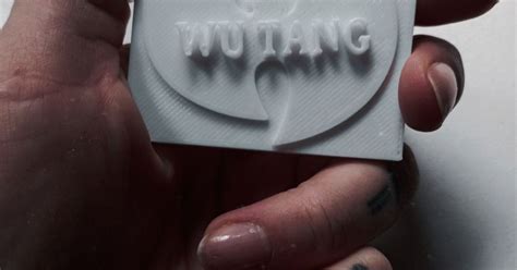 Wu Tang Clan Key Ring By Wakahirume Download Free Stl Model