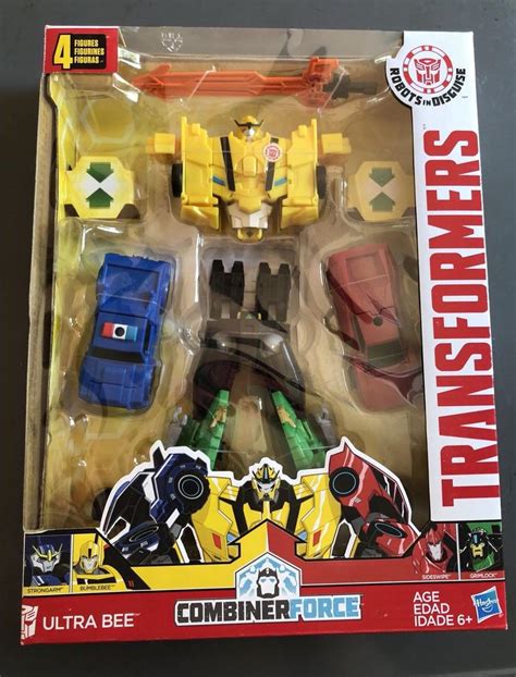Transformers Robots In Disguise Combiner Force Team Combiner Ultra Bee