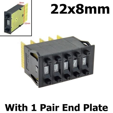 Bcd Or Decimal Pushwheel Switches Various Types — Pmd Way