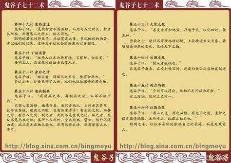 鬼谷子七十二术原文译文值得终身研读 成语词句网