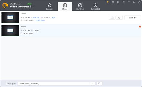 23 Merge Videos · Wise Video Converter Manual