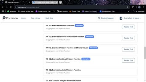 Sharpening My Sql Skills One Query At A Time 💻 Productive Grinding Sugha Faiz Al Maula