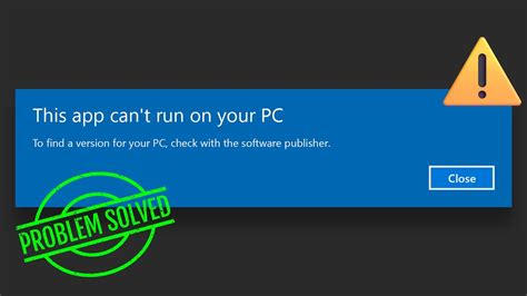 This App Cant Run On Your Pc Bypass