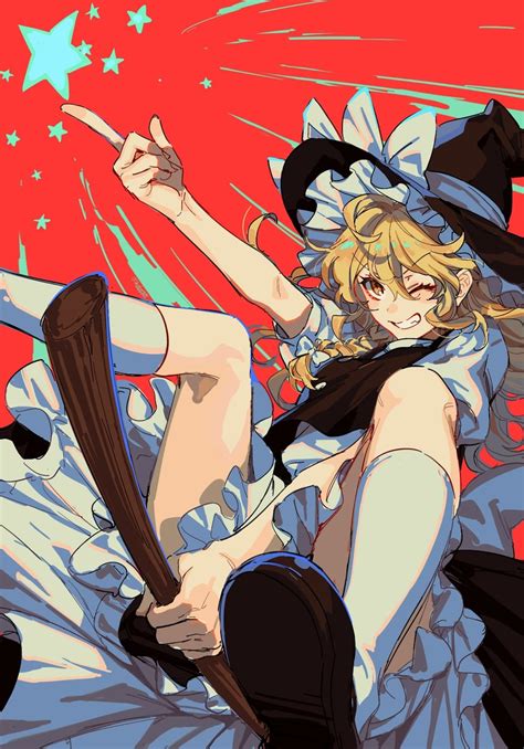 Kirisame Marisa Touhou Drawn By Noriuma Danbooru