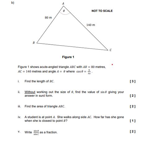 Solved B Figure 1figure 1 ﻿shows Acute Angled Triangle Abc