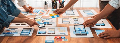 Creative Front End Developer Brainstorming Ui Design Scrutinize Stock