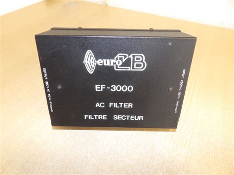Filtre Secteur Euro Cb Ef 3000 Occasion Radio Media System