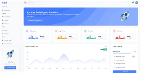 Able Vuejs Admin Dashboard Free Dashboard Template Vue Vuetify Template0