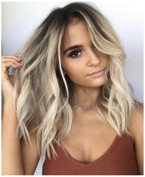 Hairstyle Trends 28 Blonde Hair With Dark Roots Ideas To Copy Right