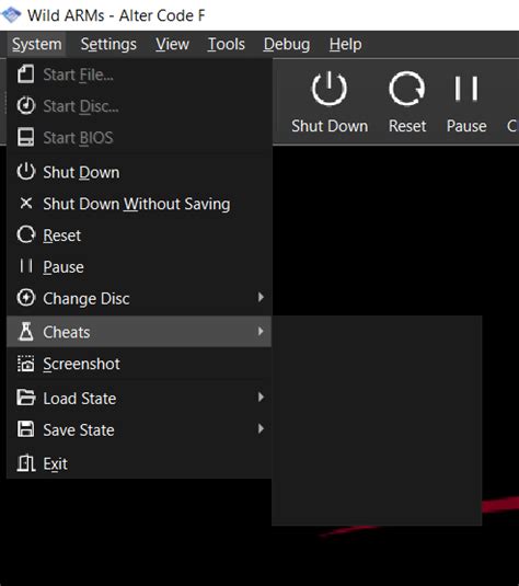 Bug Qt The Cheat Button And Submenu Dont Work · Issue 6120 · Pcsx2pcsx2 · Github