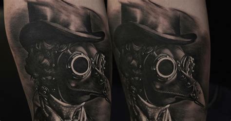 Tux Man With Crow Mask Tattoo ~ Z Tattoo Geek Ideas For Best Tattoos