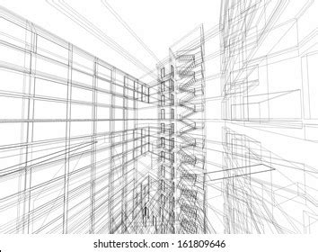 Abstract Architecture Buildings Stock Illustration 161809646 Shutterstock