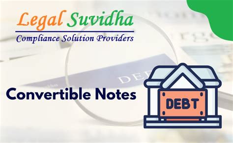 Guide On Convertible Notes Legal Suvidha Providers