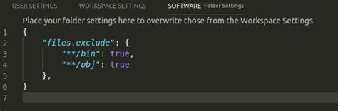 Visual Studio Code How To Exclude Folder From Explore Tab Stack Overflow