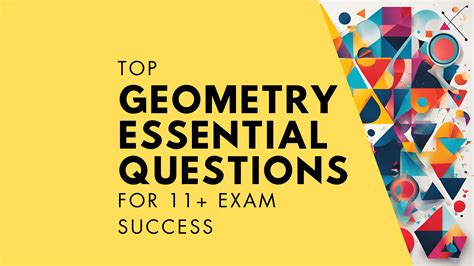 Top Geometry Essential Questions For 11 Exam Success