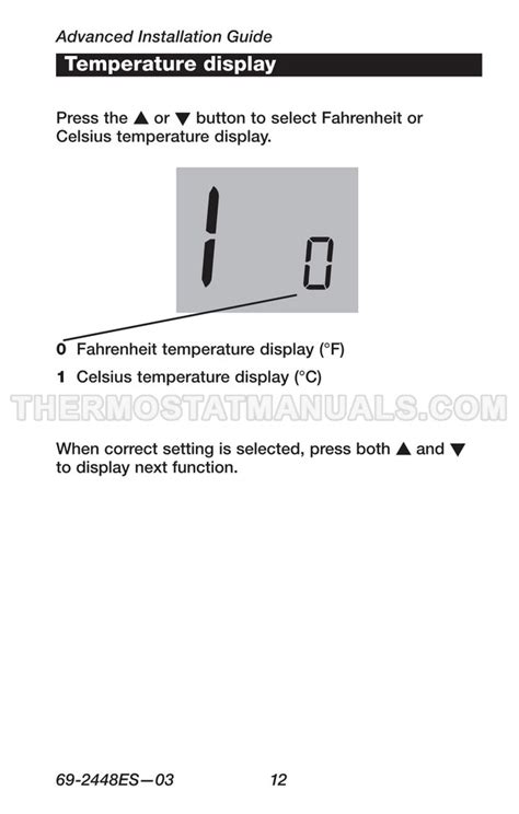 Honeywell Rth221b Thermostat Quick Installation Guide