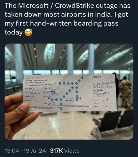 Microsoft Outage Recent Tech Glitches Crowdstrike Impacting Offices