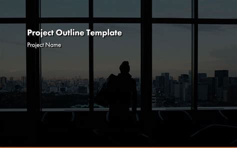 Project Outline Template Customizable