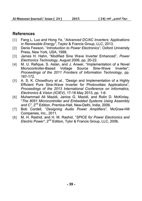 Design And Implementation Of A Microcontroller Based Dcac Inverter Pdf