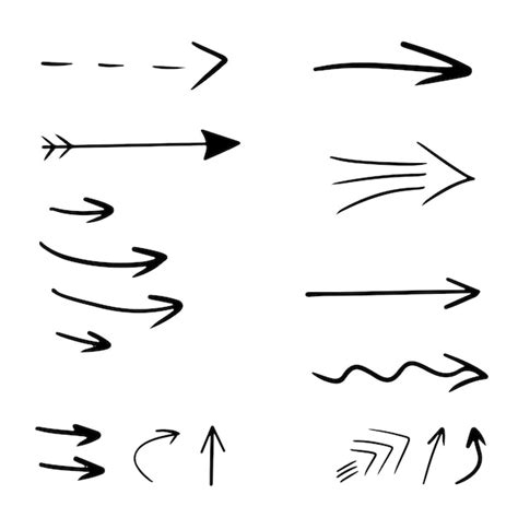 Premium Vector Set Of Different Colorful Pointers